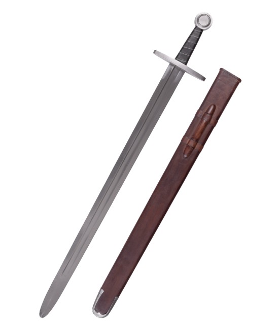 Middle Ages combat sword with scabbard SK-C