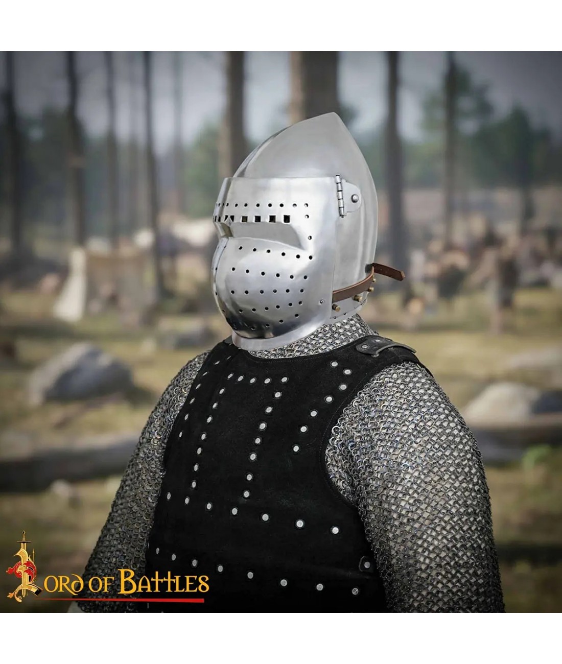 Bassinet Helmet, 2mm steel