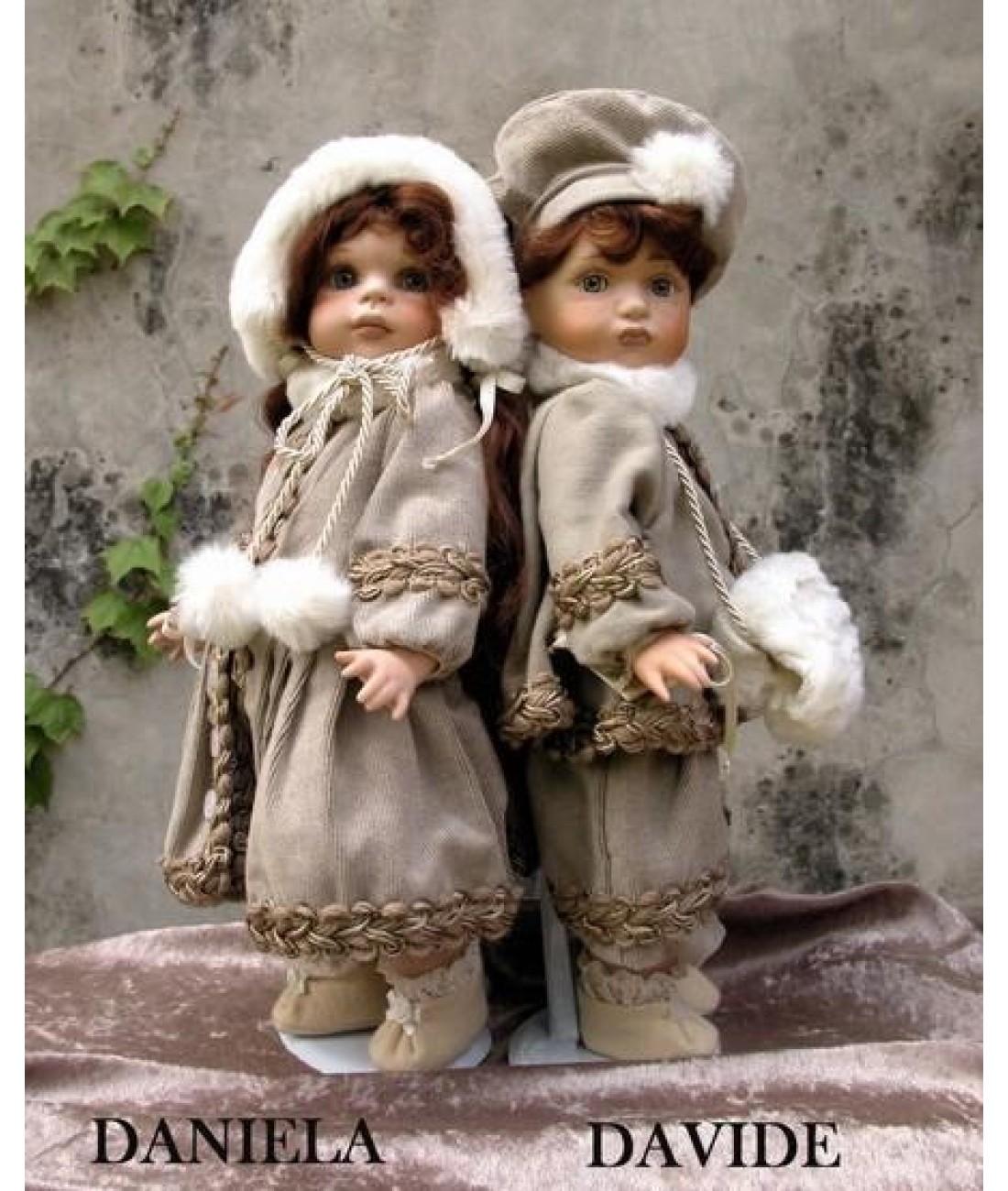 Dolls: David and Daniel - Collectible Porcelain Dolls for ...