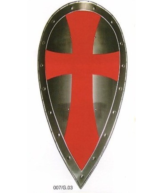 Medieval shield Templar - Medieval shield for Sale - Medieval ...
